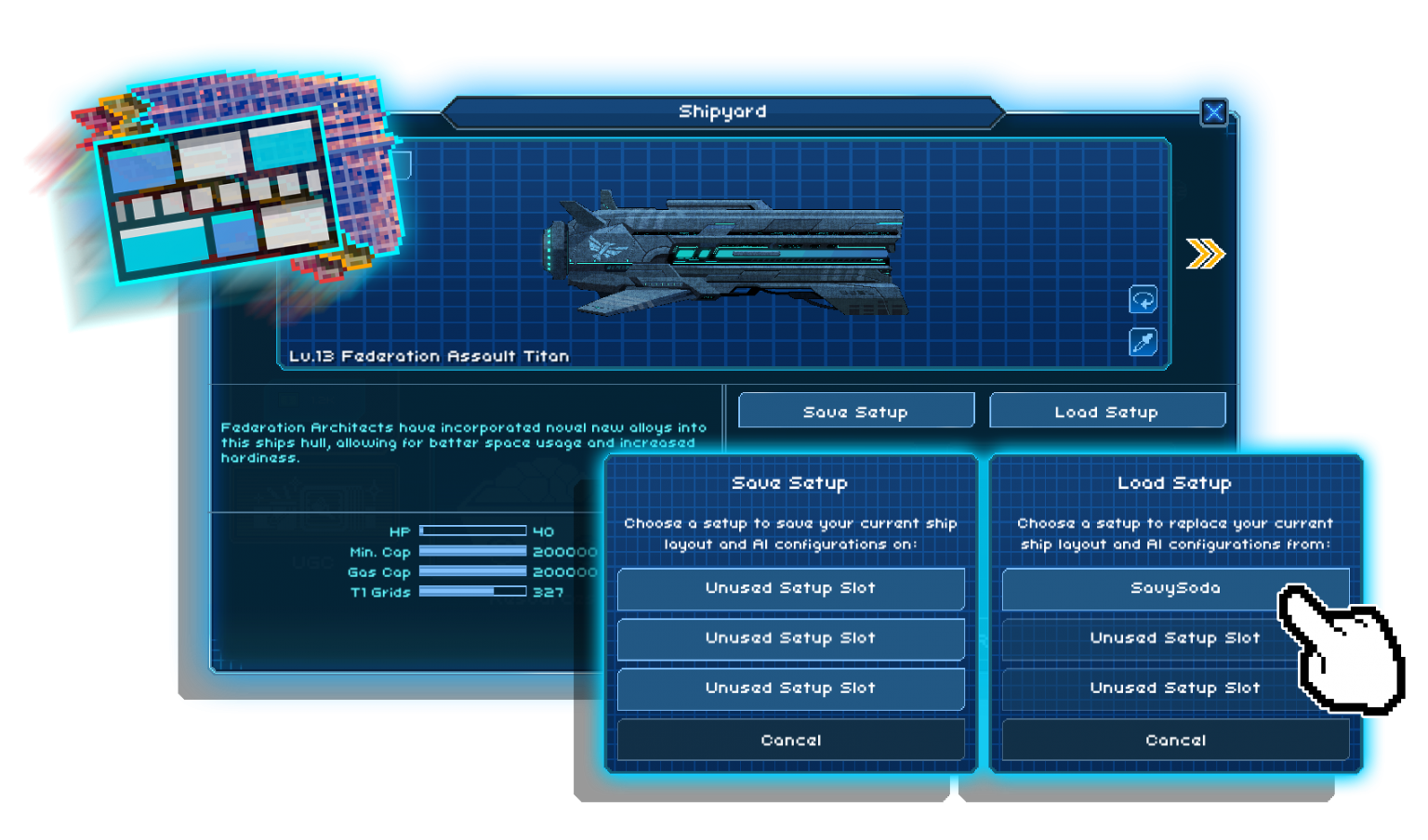 Sneak Peek: Layout Saving, Wargames & More! | Pixel Starships